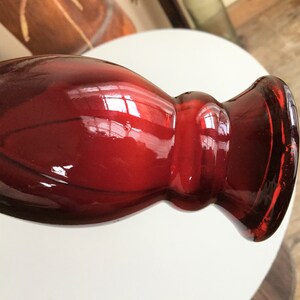 Avon Ruby Red "unforgettable" Perfume Bottle / Bud Vase (no Stopper) - Etsy