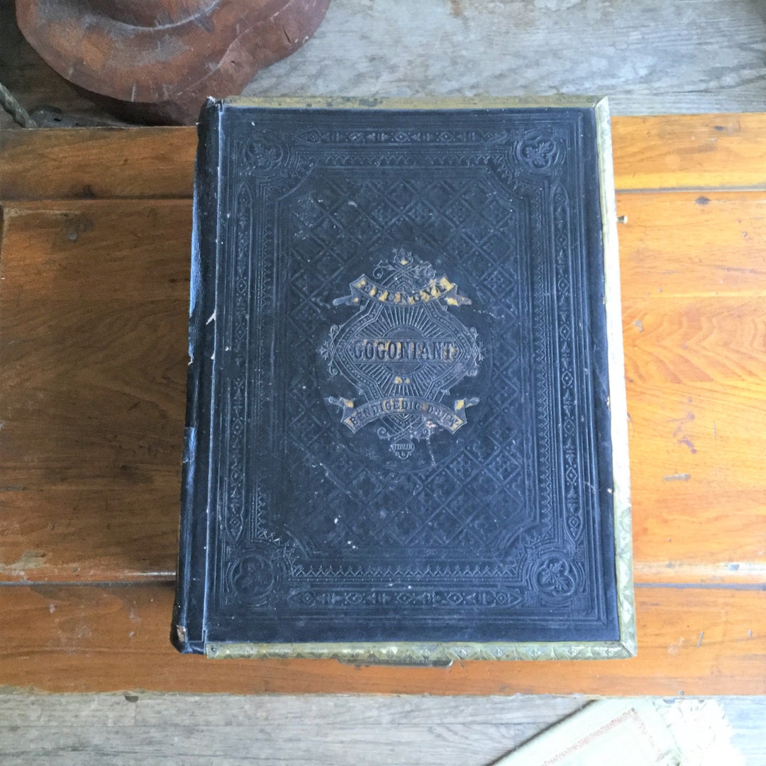 1870s Welsh Family Bible ~ Rees Family With Notes - Etsy