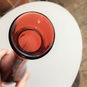 Avon Ruby Red "unforgettable" Perfume Bottle / Bud Vase (no Stopper) - Etsy