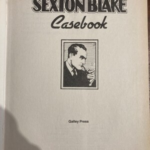Sexton Blake Detective Books - Etsy