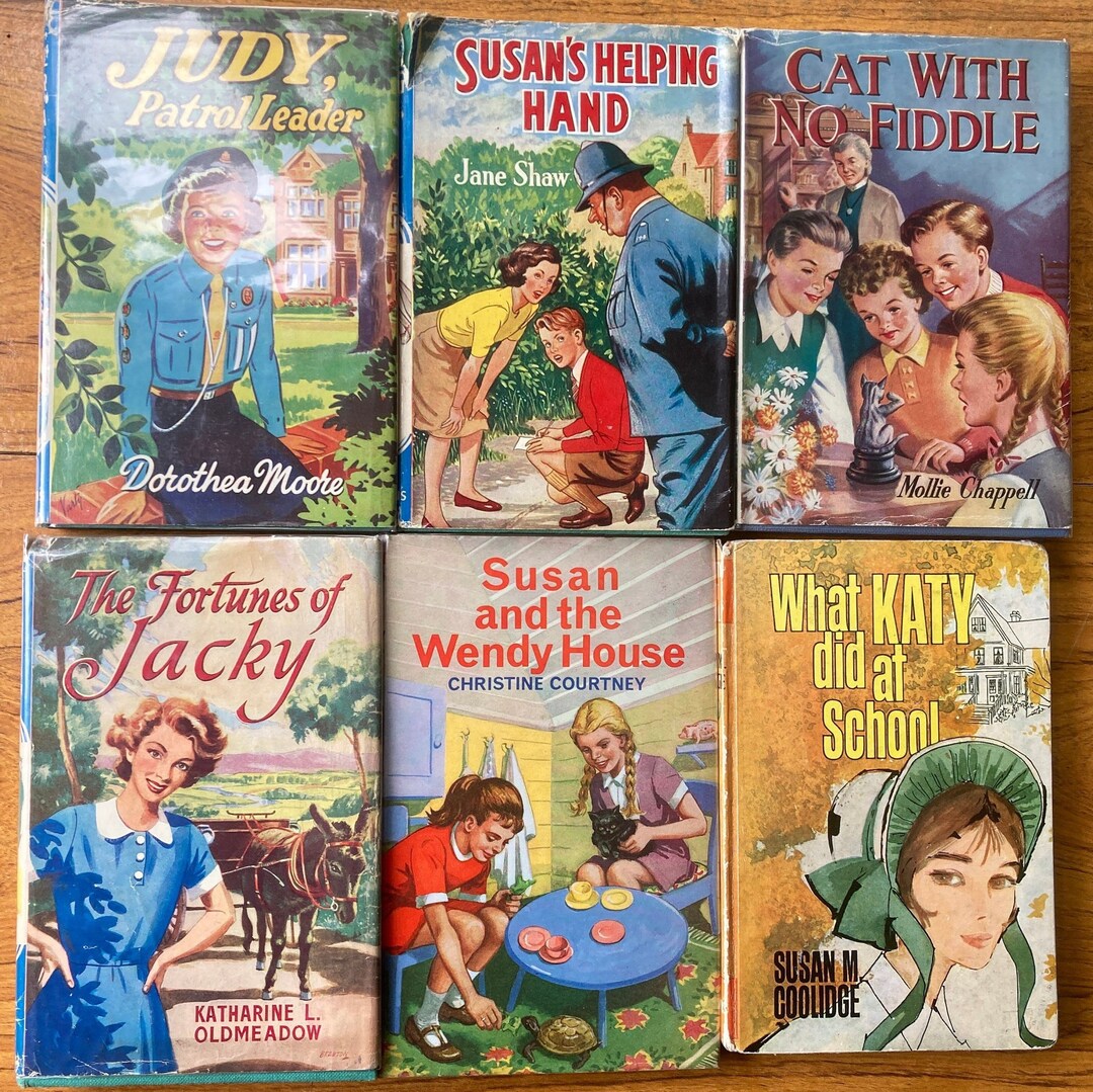 Seven Girls Classic Books 1960s Hardbacks - Etsy
