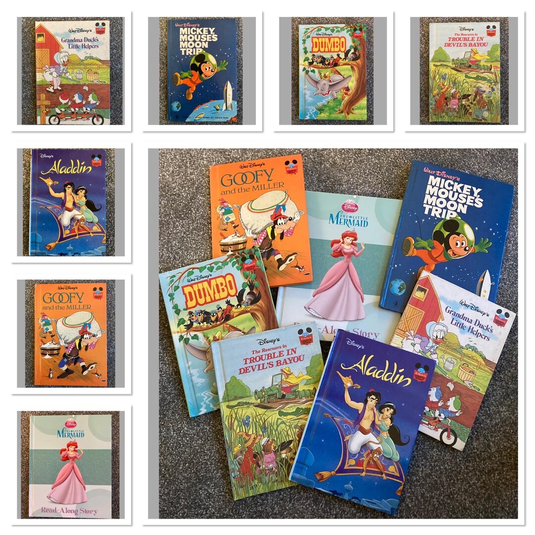 Walt Disney Books - Etsy