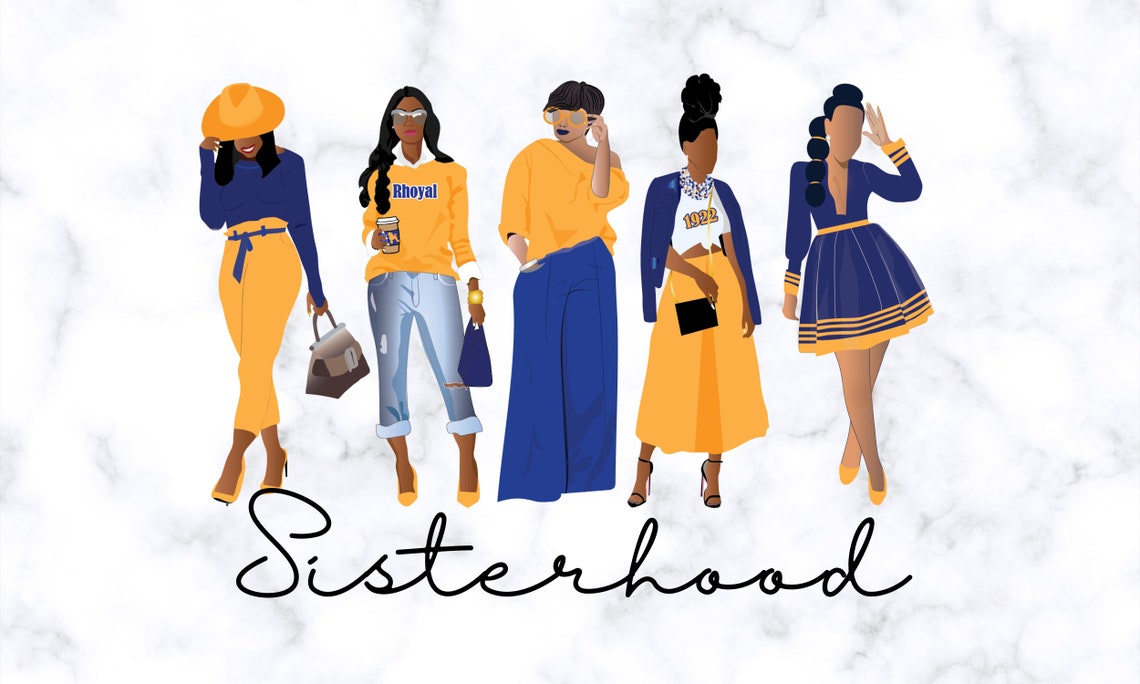 SGRHO Sisterhood Print Digital Download Printable Sigma - Etsy
