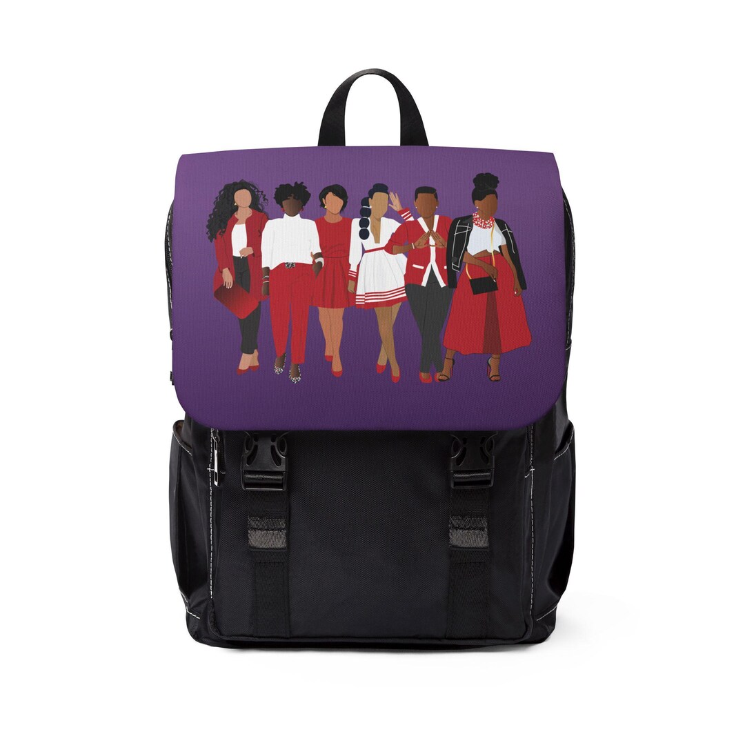 Delta Diva Backpack | Delta Sigma Theta Sorority Bag | Devastating Diva ...