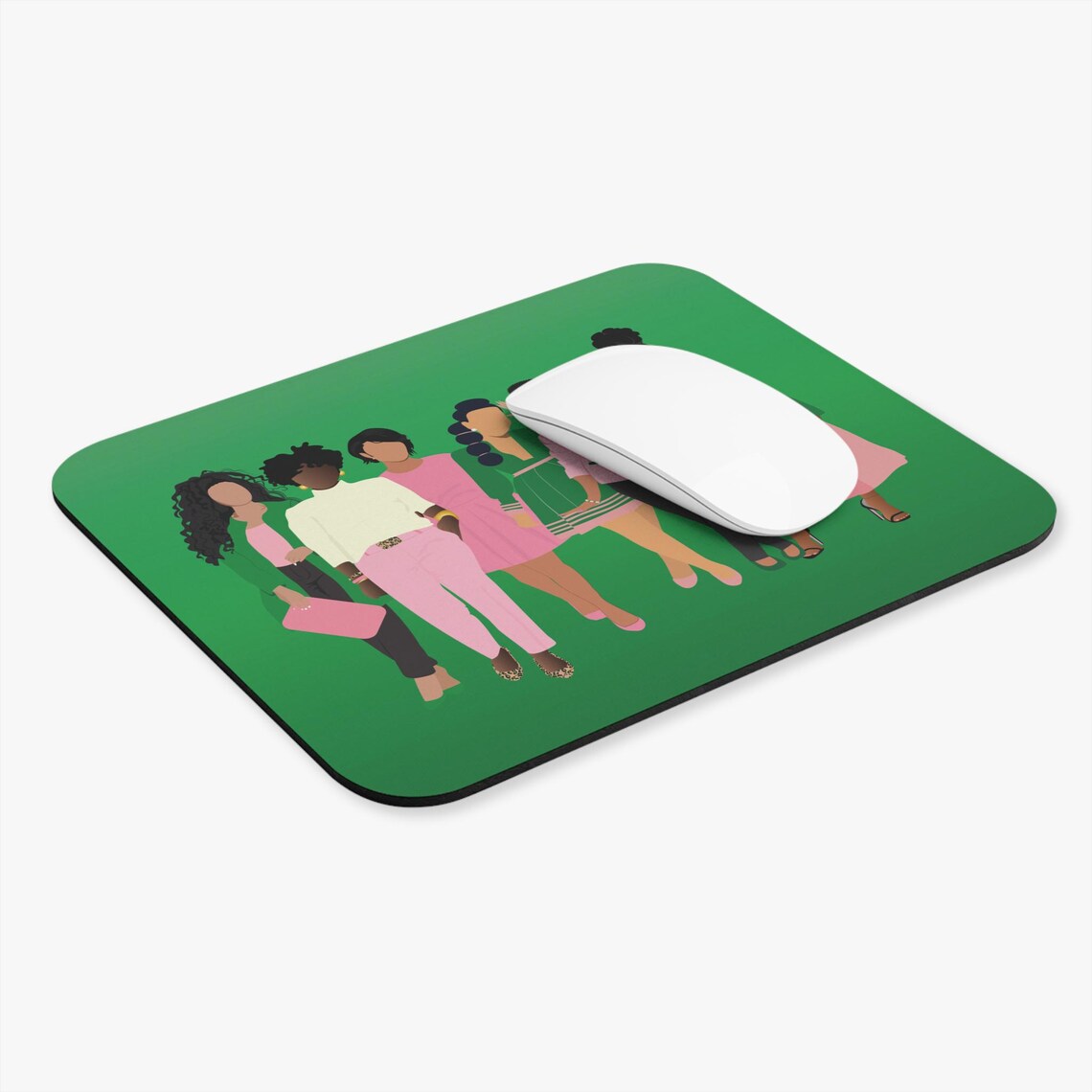 Pretty Woman Mouse Pad | Alpha Kappa Alpha Sorority Mouse Pad | Alpha ...