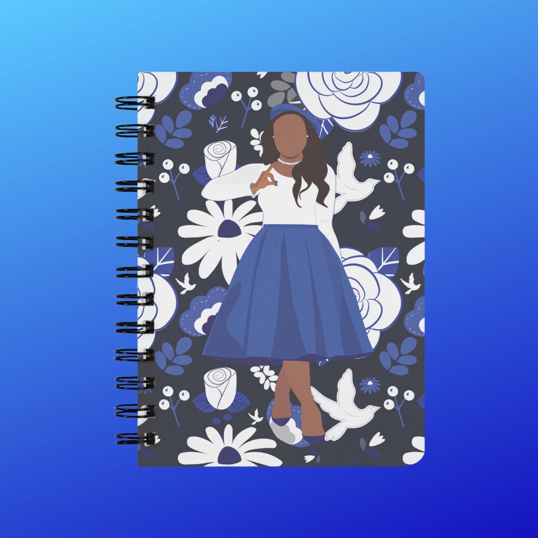 ZPHIB Roses Notebook|zeta Phi Beta|finer Womanhood Journal|divine9 ...
