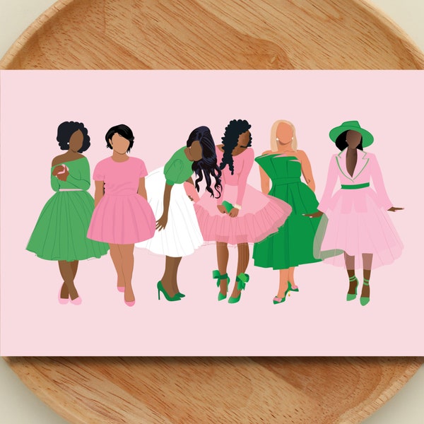 Aka Thank You Card - Etsy