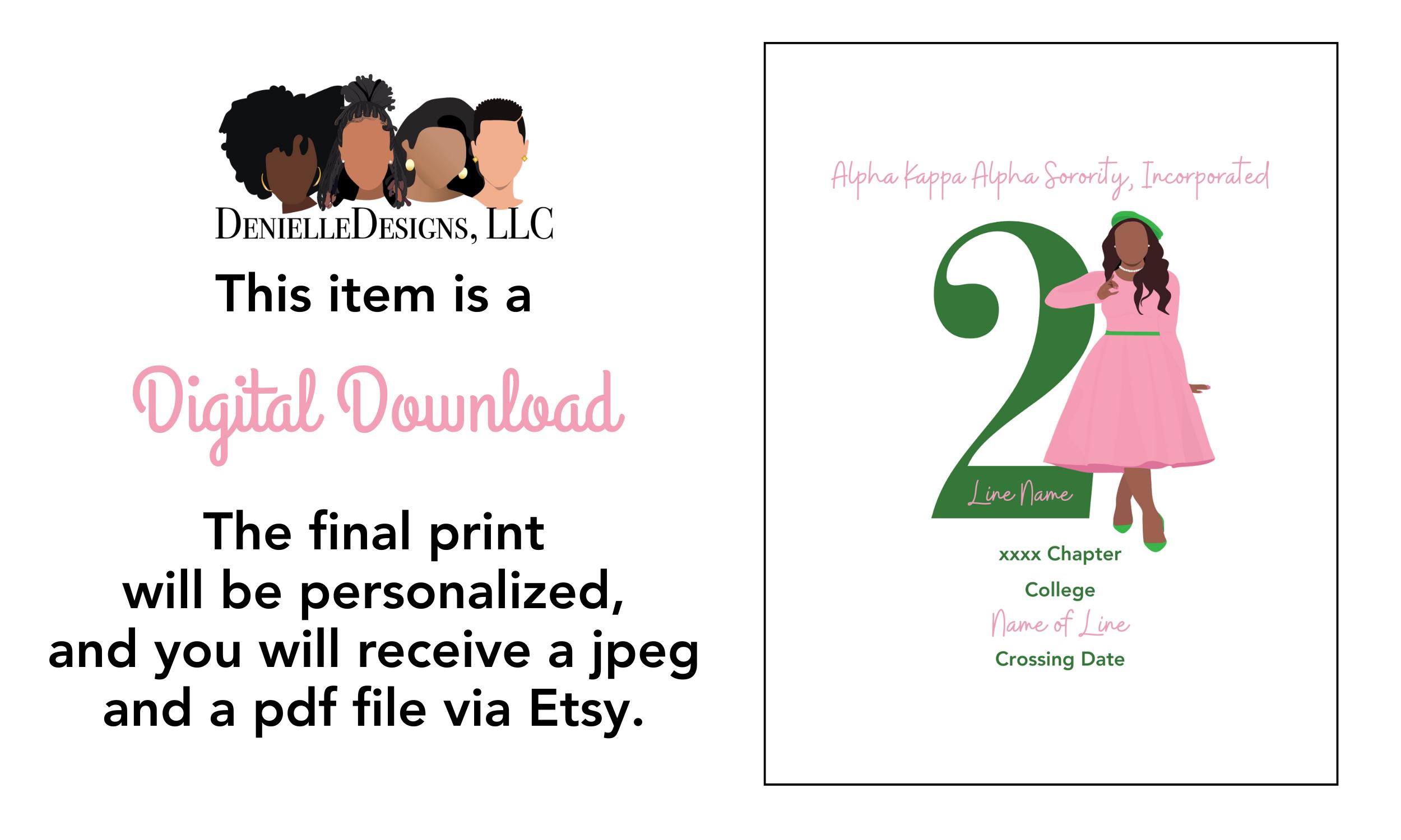 Personalized AKA Pretty Probate|digital Download| Crossing AKA ...