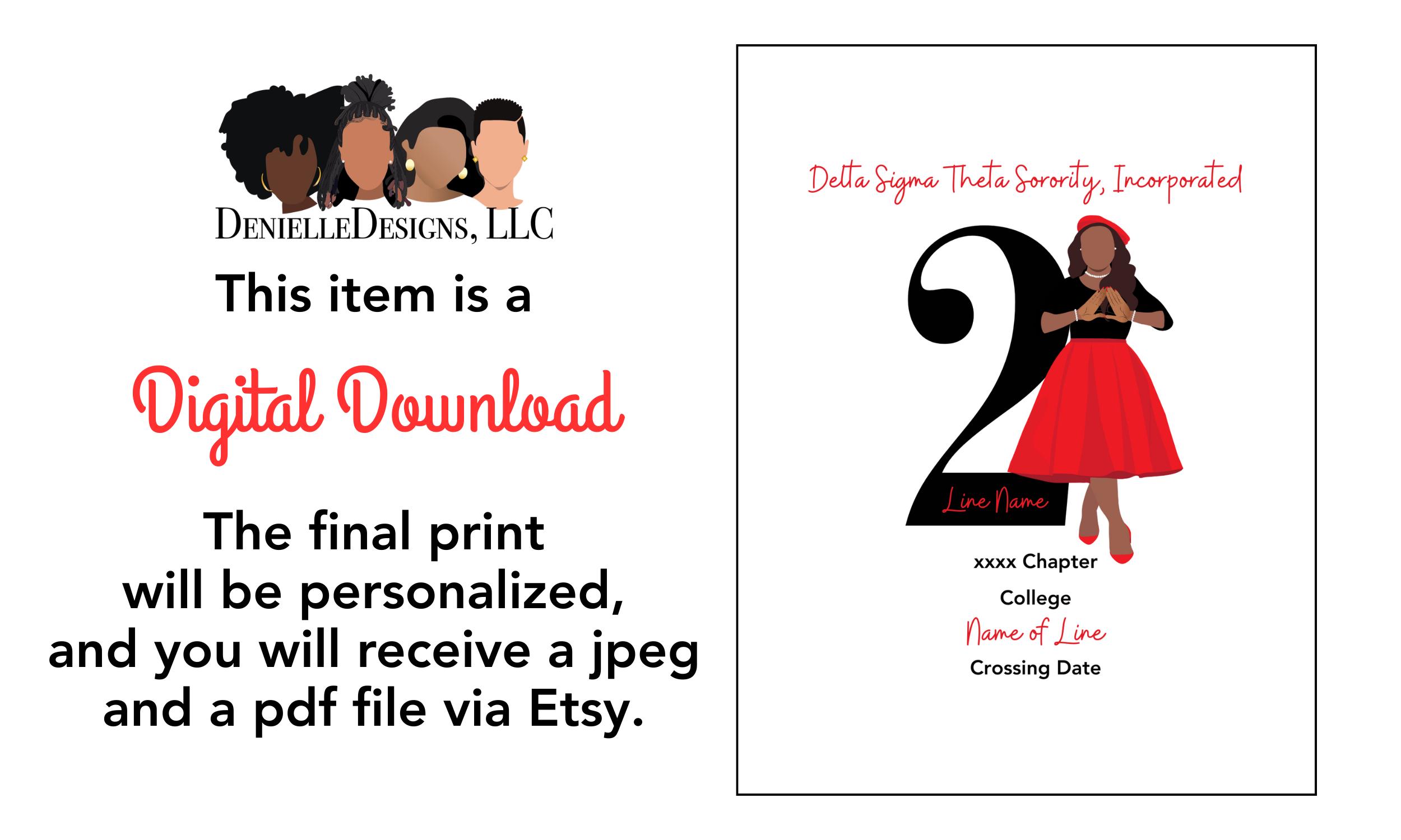 Personalized DST Diva Probate|digital Download| Crossing DST Printable ...
