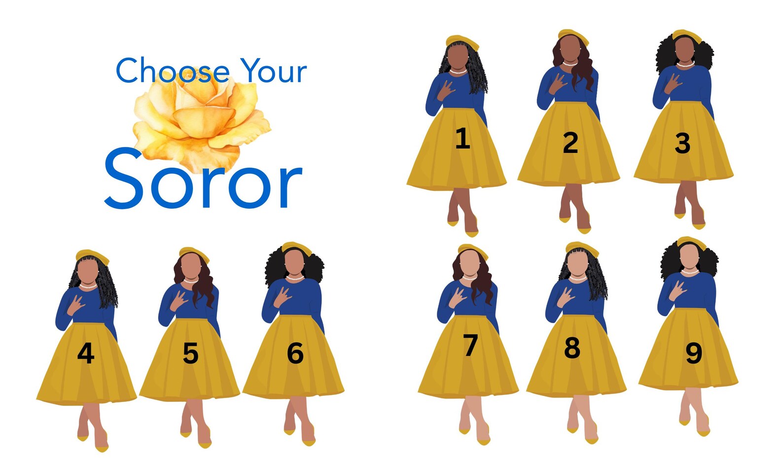 Personalized SGRHO Rhoyal Probate|digital Download| Crossing SGRHO ...