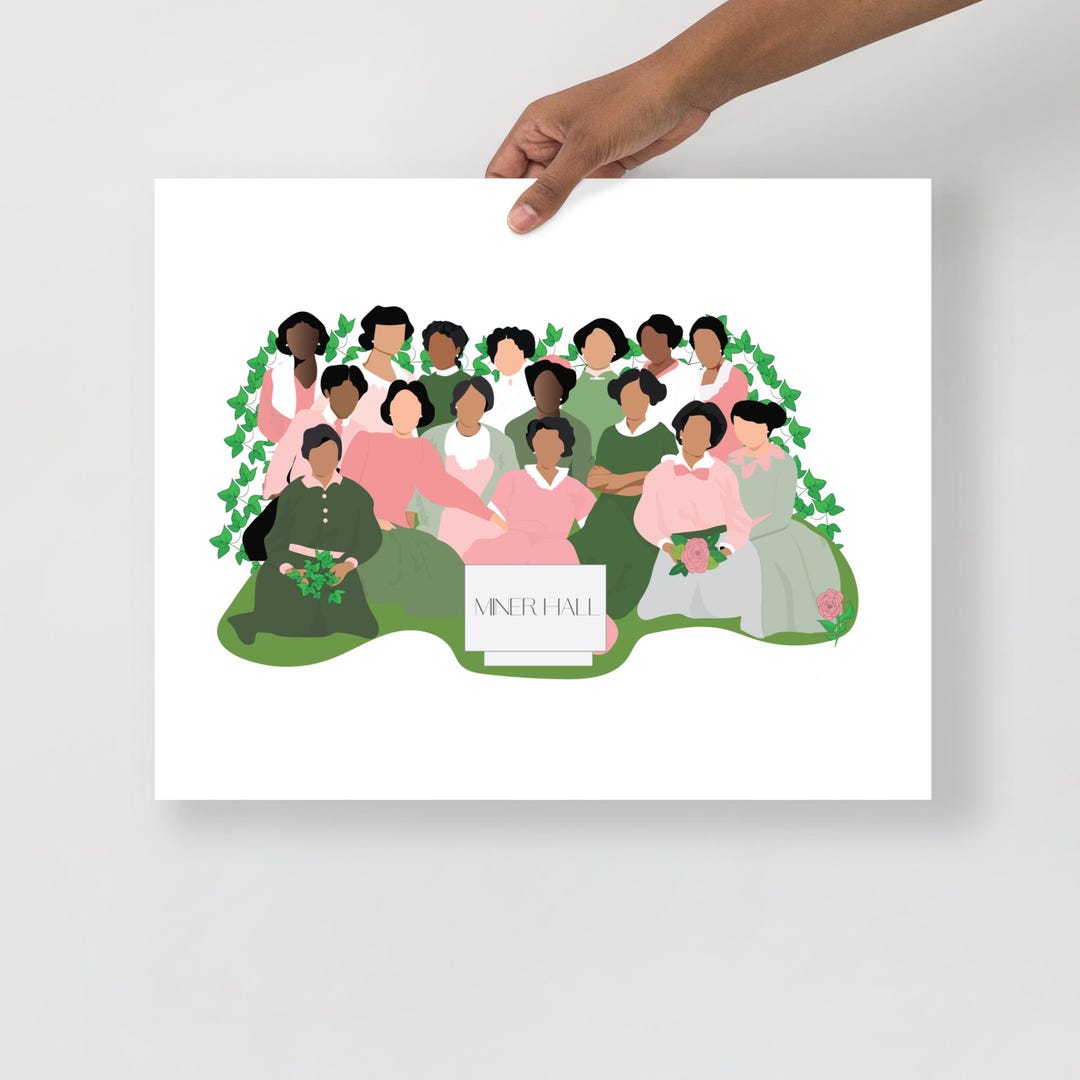 Twenty Pearls Poster | Alpha Kappa Alpha Art | AKA | Probate Gift ...