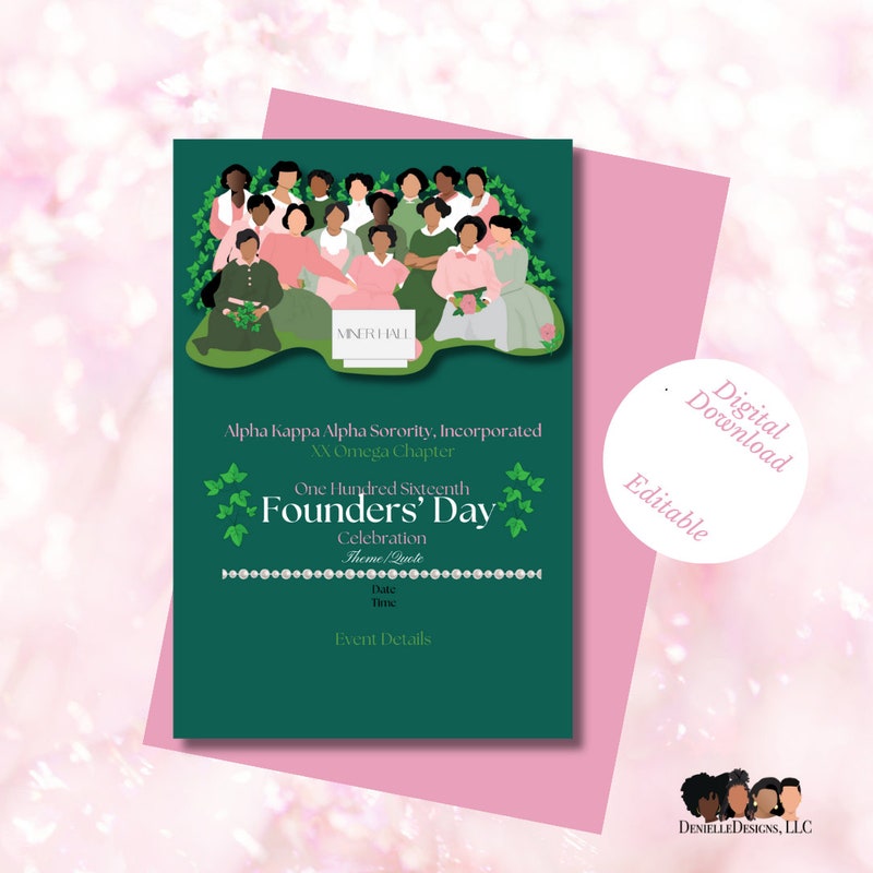 Founders Day Invitation - Etsy
