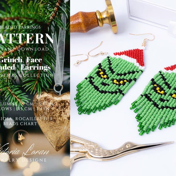Grinch Beads - Etsy
