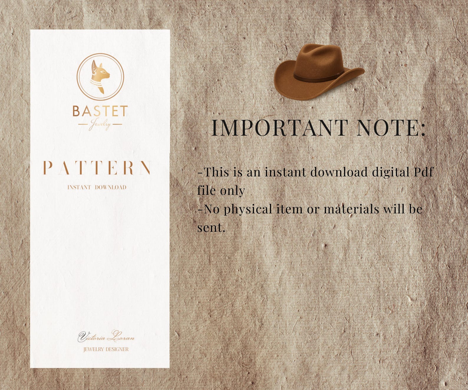 Costume Hat Band Pattern PDF –loom Bead Pattern PDF, Western Cowboy Hat ...