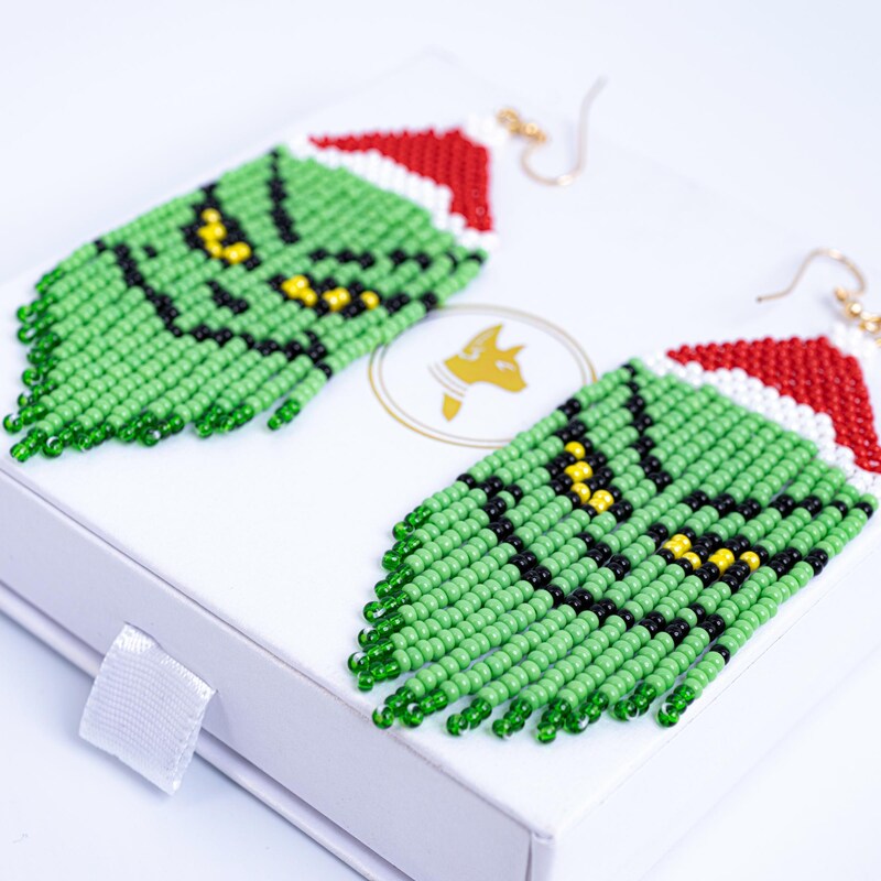 Grinch Beads - Etsy