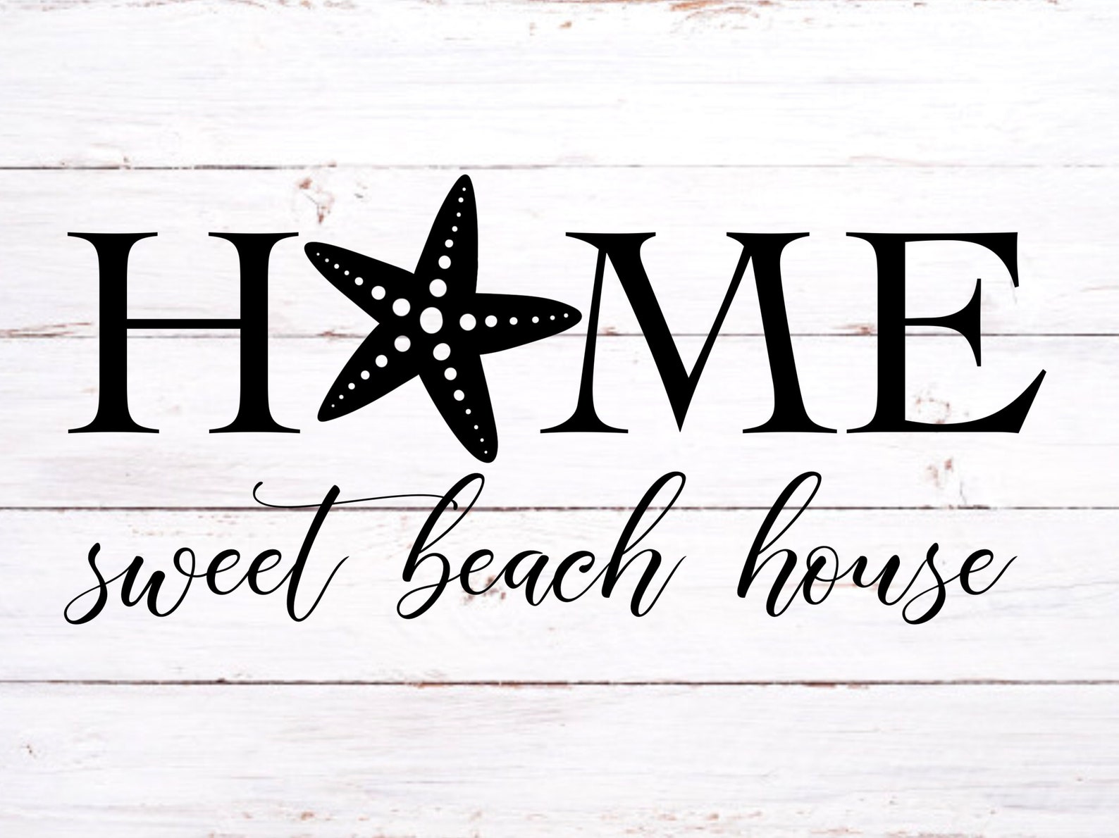 Home Sweet Beach House SVG File Sign Ideas For Beach Home Etsy