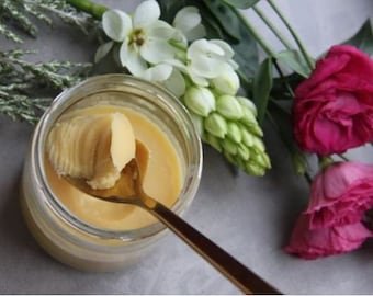 Organic Turmeric Ghee, Clarified Butter, Homemade Desi Ghee, Organic ...