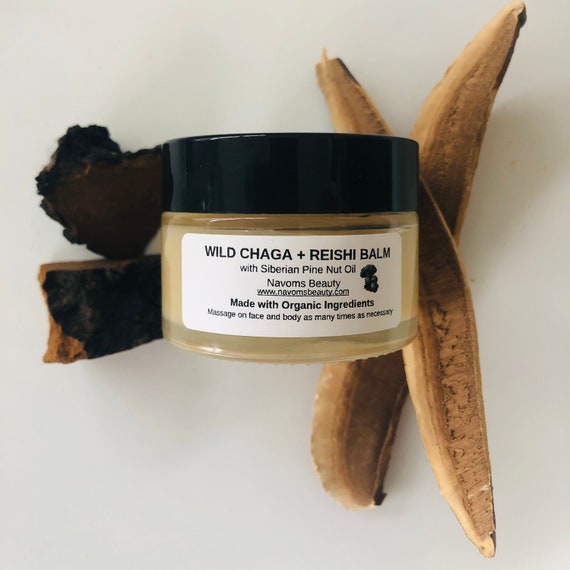 Organic Wild Chaga Reishi Balm Royal Mushroom Balm With | Etsy