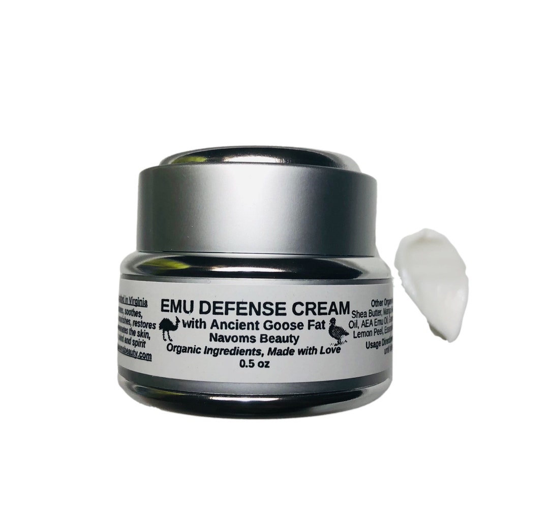 Organic Emu Cream | AEA Certified Emu Oil & Goose Fat | Rich Winter ...