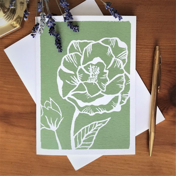 Block Print Wedding Invitation - Etsy