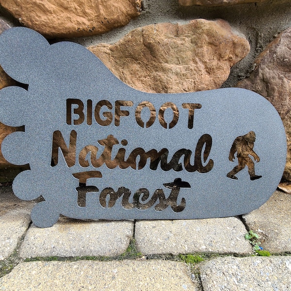 Metal National Forest Sign - Etsy