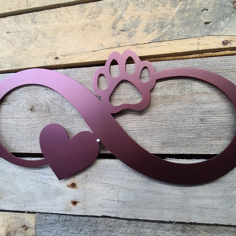 Infinity Paw Svg - Etsy