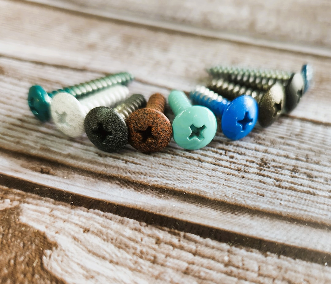 Color Matched Screws/hardware - ADD ON ITEM. Please Read Description - Etsy