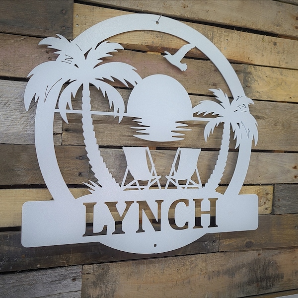 Metal Monogram - Etsy