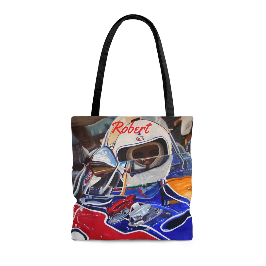 Personalized Race Car Tote Racing Tote Dirt Track Racing Tote Gift for ...