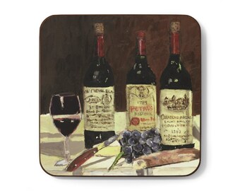 Wine Themed Coasters - Etsy