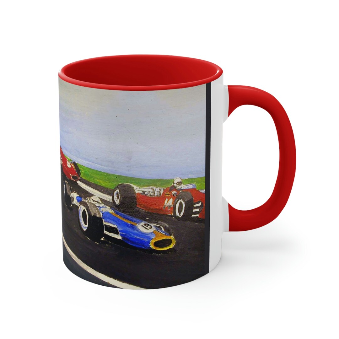 Car Racing Mug Formula One Race Car Grand Prix Race Mug for Fathers Day ...