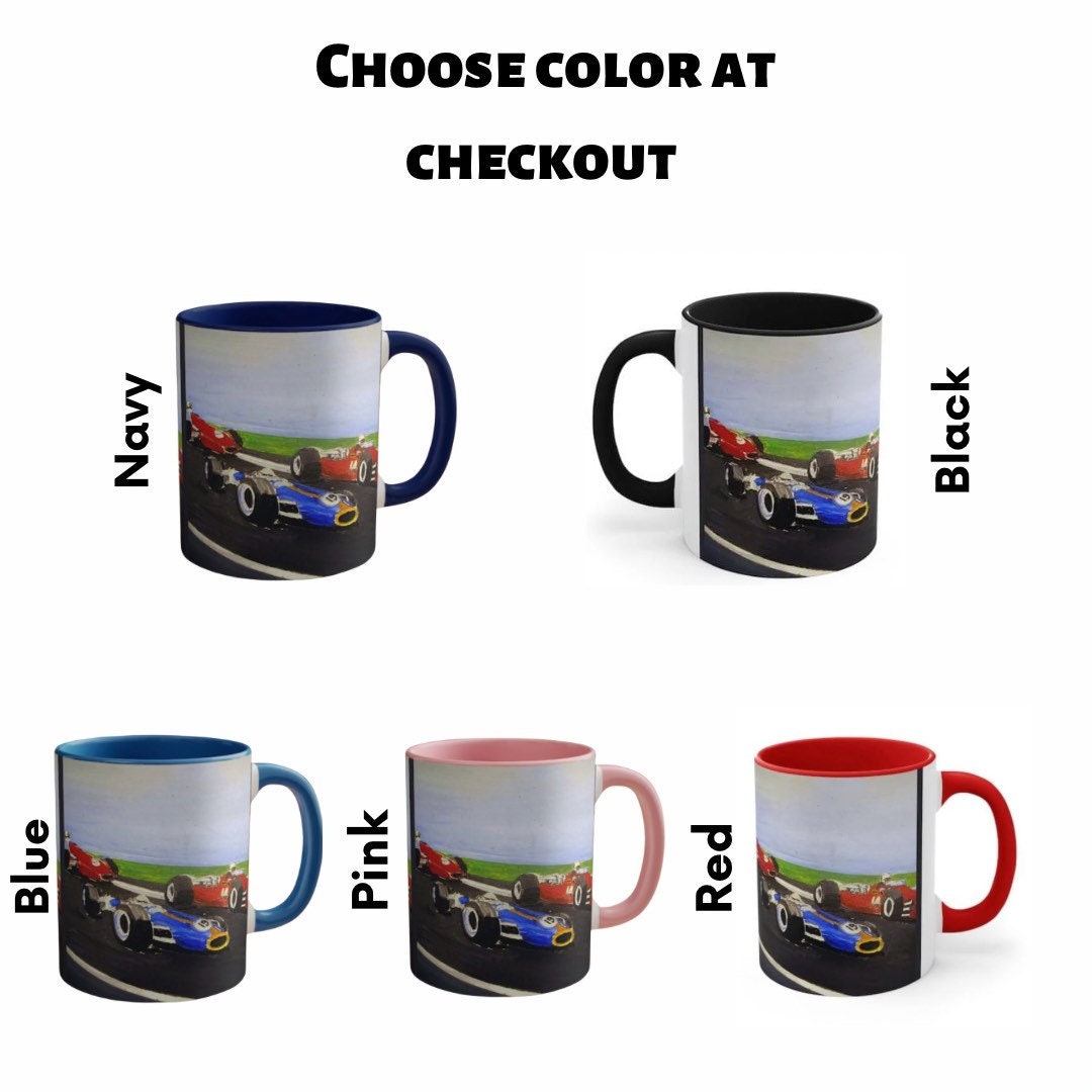 Car Racing Mug Formula One Race Car Grand Prix Race Mug for Fathers Day ...