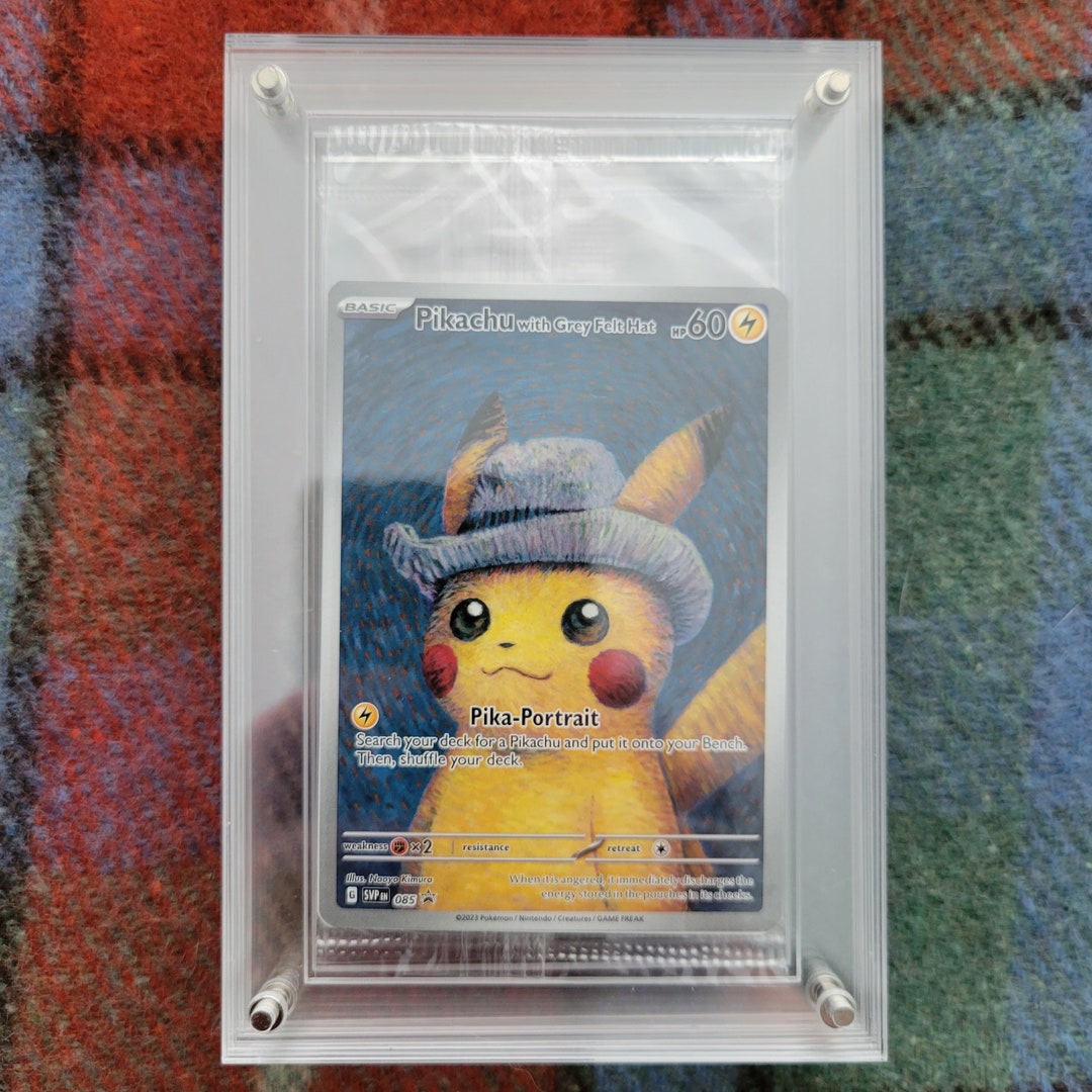 Acrylic Display Case for Sealed Promo Card Pokemon Yugioh One Piece - Etsy