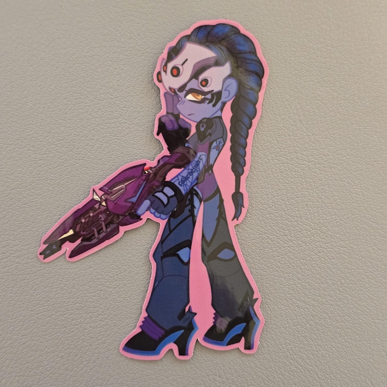 Widowmaker Sticker | Overwatch Sticker | Cute Stickers - Etsy