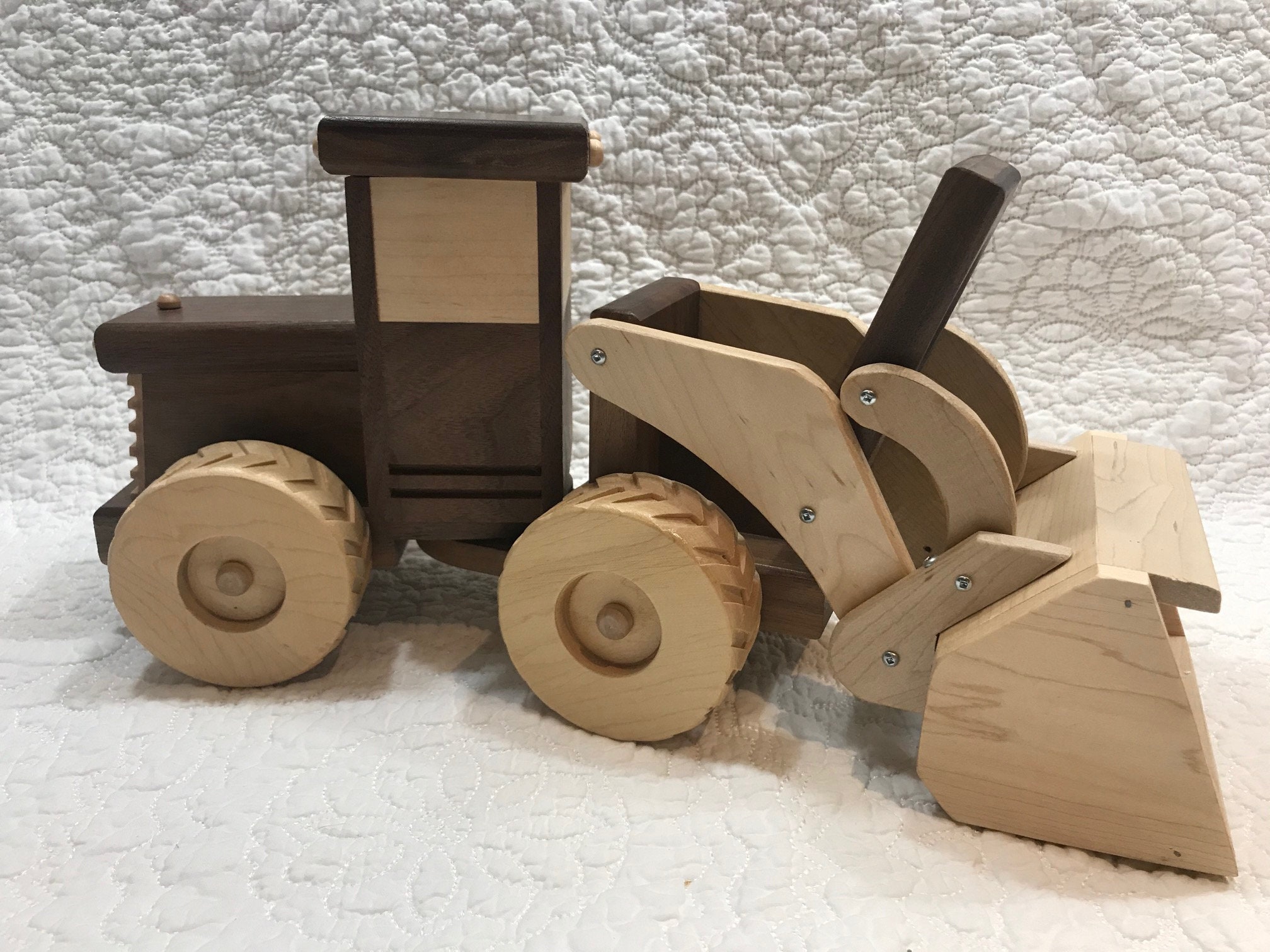 Wooden Front End Loader - Etsy