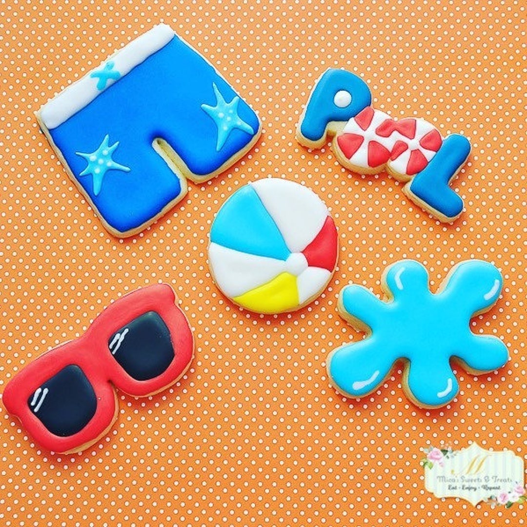Summer Fun Cookies - Etsy