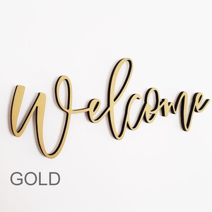 Welcome Sign | Welcome Cutout Sign | Welcome Word Cut Out | Farmhouse ...