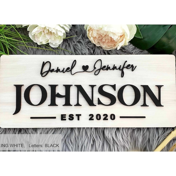 Wedding Name Signs - Etsy