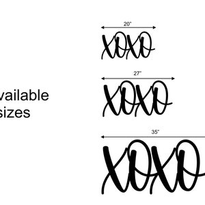 XOXO Sign - Xoxo Sign - Xoxo Laser Cut Out - Farmhouse Decor - XOXO ...
