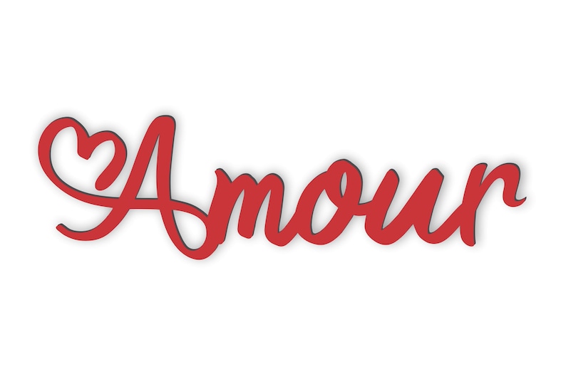 Amour Sign | Amourcutout Sign | Amourword Cut Out | Farmhouse Decor ...