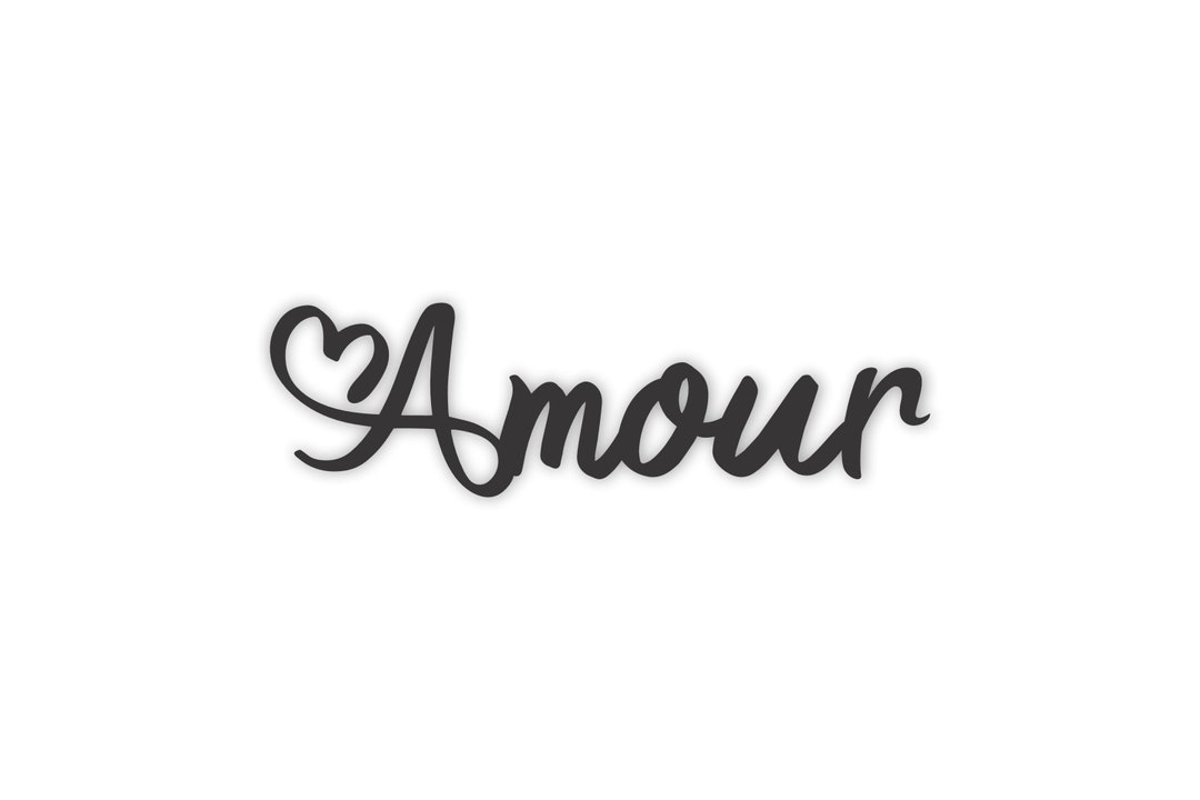 Amour Sign | Amourcutout Sign | Amourword Cut Out | Farmhouse Decor ...