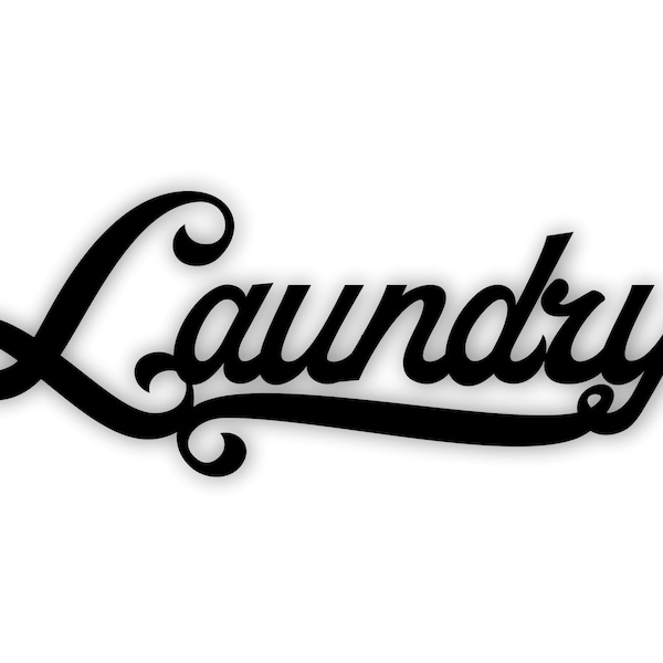 Laundry Sign - Etsy