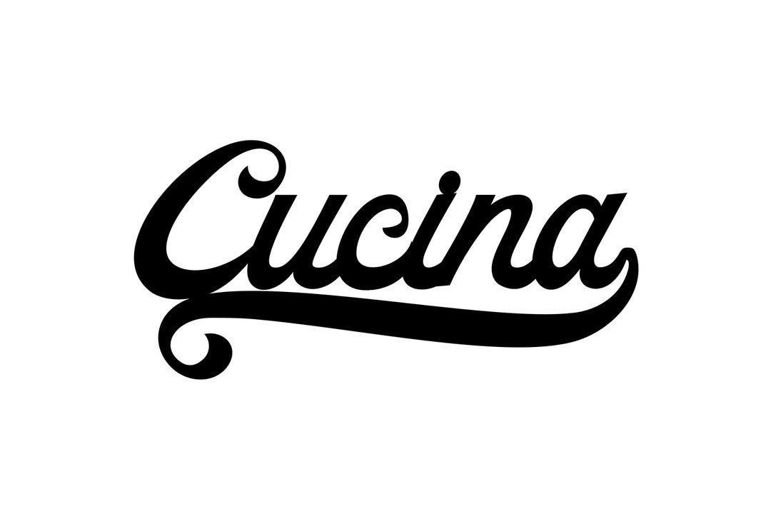 Cucina Sign - Cucina Cutout Sign - Cucina Word Cut Out - Farmhouse ...