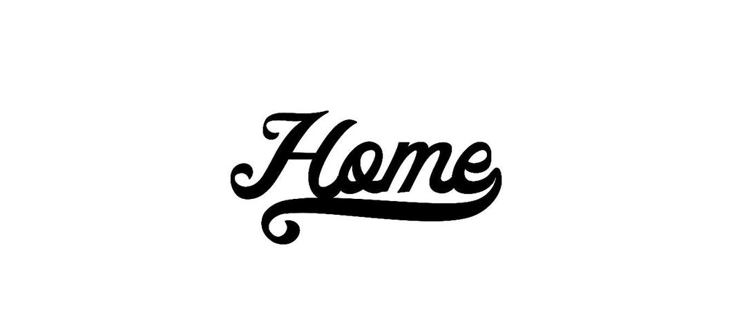 Home Sign - Home Cutout Sign - Home Word Cut Out - Farmhouse Decor ...