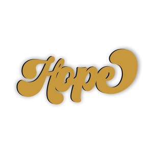 Hope Sign | Hope Cutout Sign | Hope Word Cut Out | Farmhouse Decor ...
