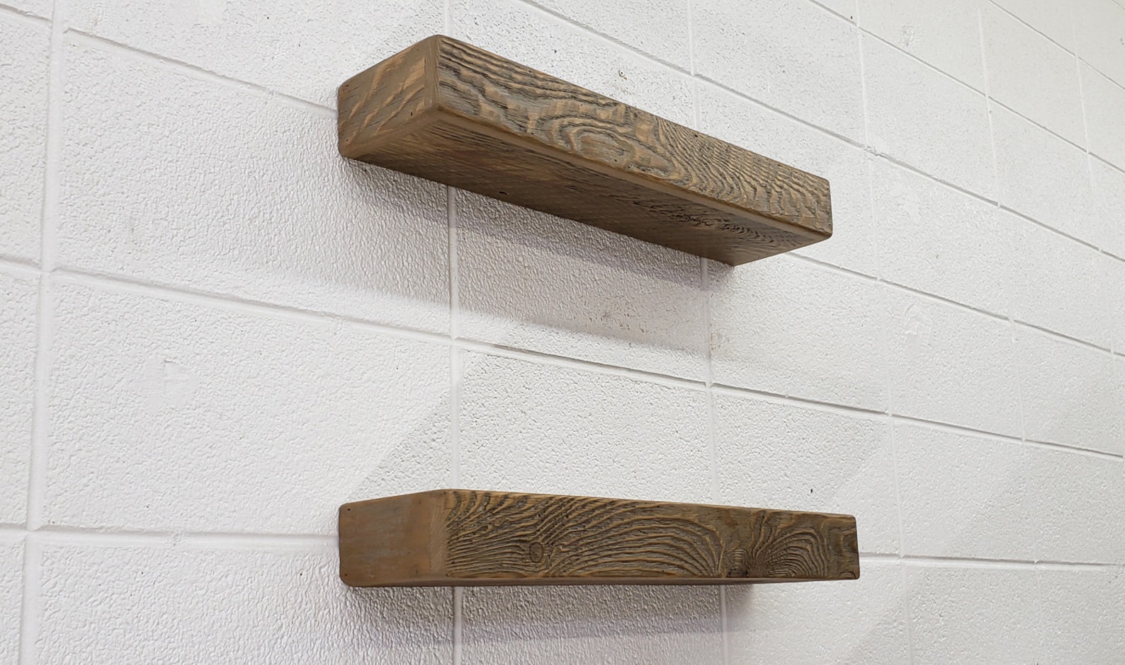 100% AUTHENTIC RECLAIMED WOOD Floating Shelf Barn Wood Shelf | Etsy