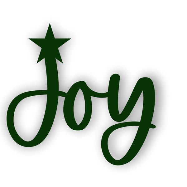 Joy Word - Etsy