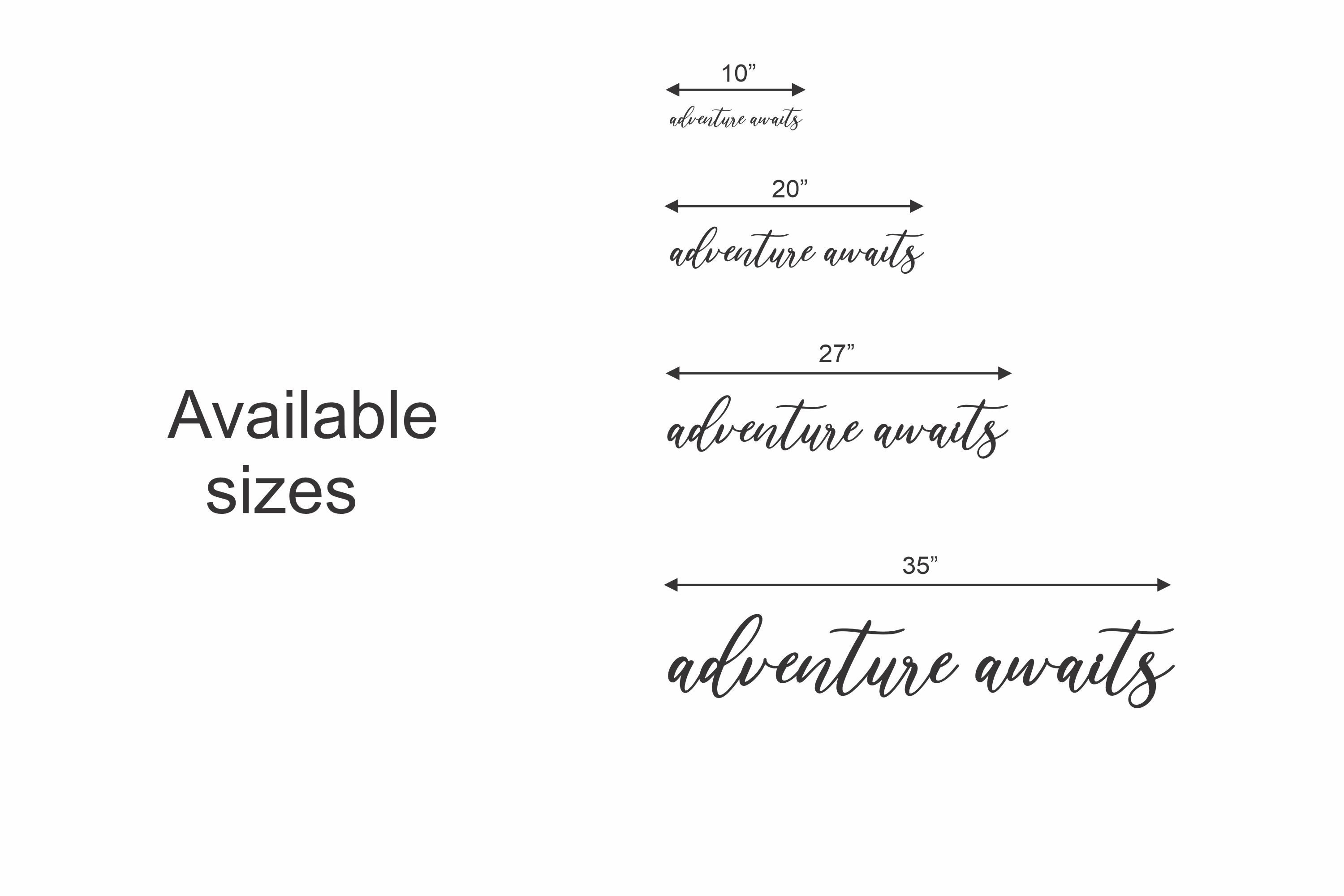 Adventure Awaits Sign Adventure Awaits Cutout Sign - Etsy