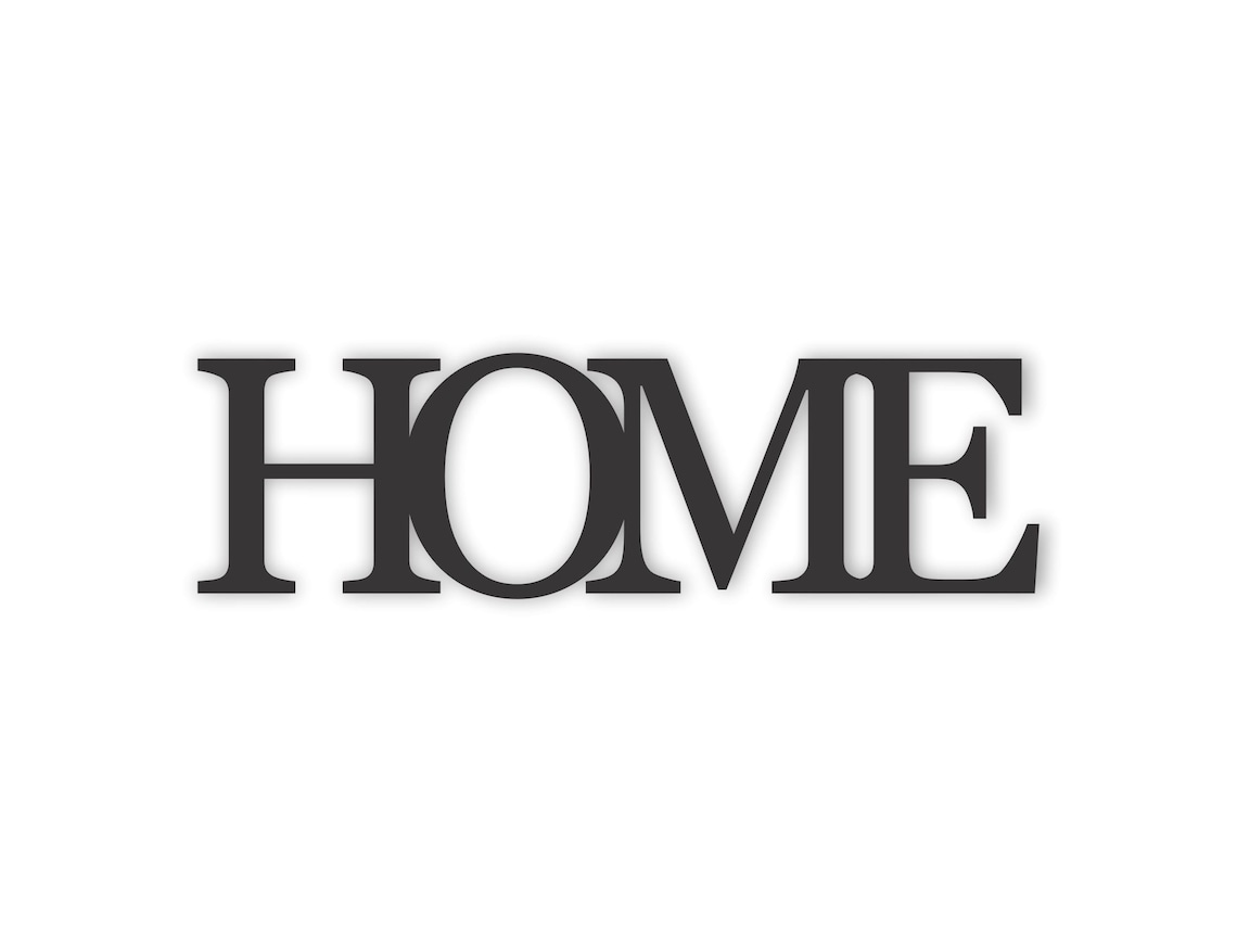 HOME Sign | HOME Wall Sign | HOME Laser Cut Out | Home Hashtag | Home ...