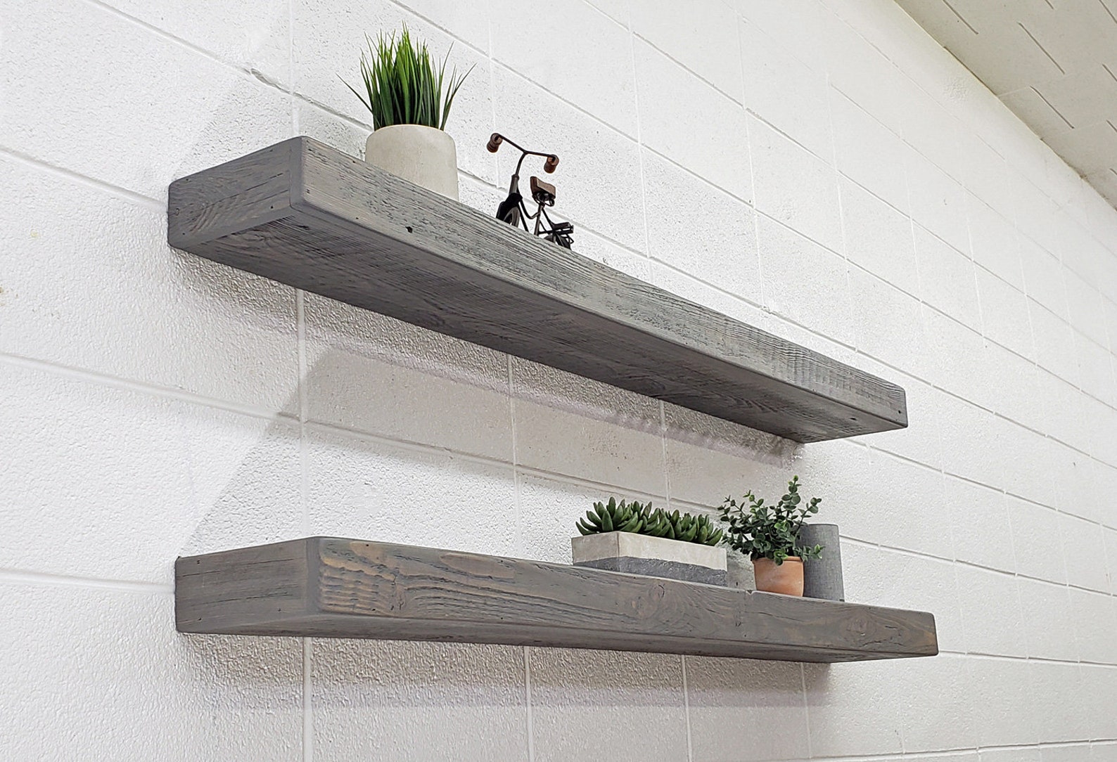 100% AUTHENTIC RECLAIMED WOOD Floating Shelf Barn Wood Shelf - Etsy